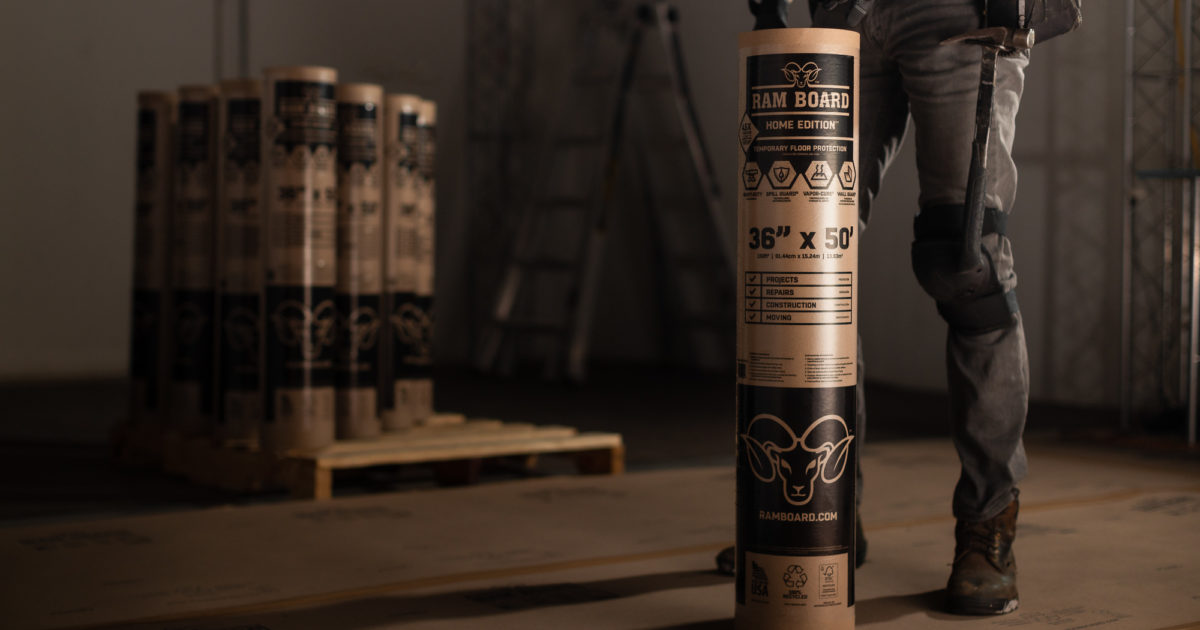 Temporary Floor Protection | Ram Board Home Edition® | Ram Board®