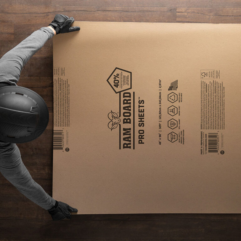 Floor Protection Sheets | Ram Board Pro Sheets®