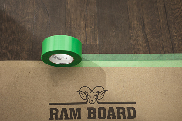 How to Install Paperboard Floor Protection | Ram Board®