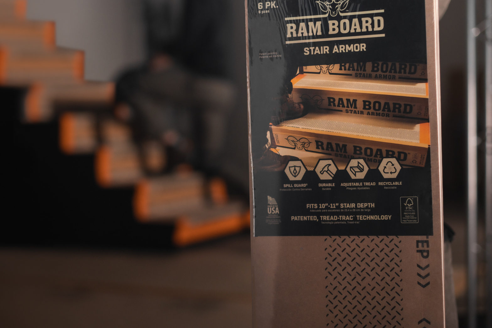 Stair Protection During Construction | Ram Board®